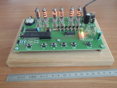 Numitron desktop clock - Using only classical components - Elektor LABS